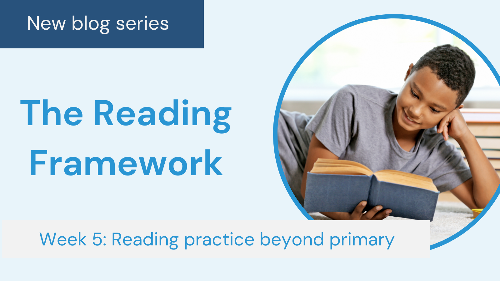 The Reading Framework series: Reading practice beyond primary | Key ...