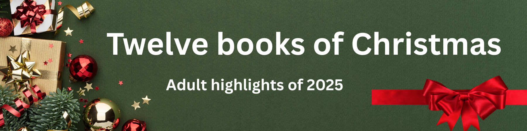 Twelve books of Christmas | Best books of 2025 - Peters
