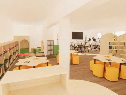 Library Space Design Services | Bespoke Library Furniture - Peters