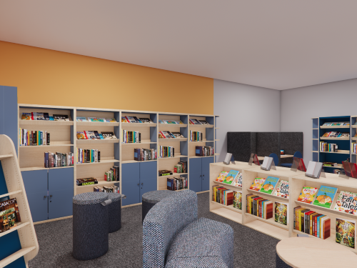 Library Space Design Services | Bespoke Library Furniture - Peters