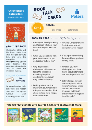 Book Talk Cards | The Reading Framework - Peters