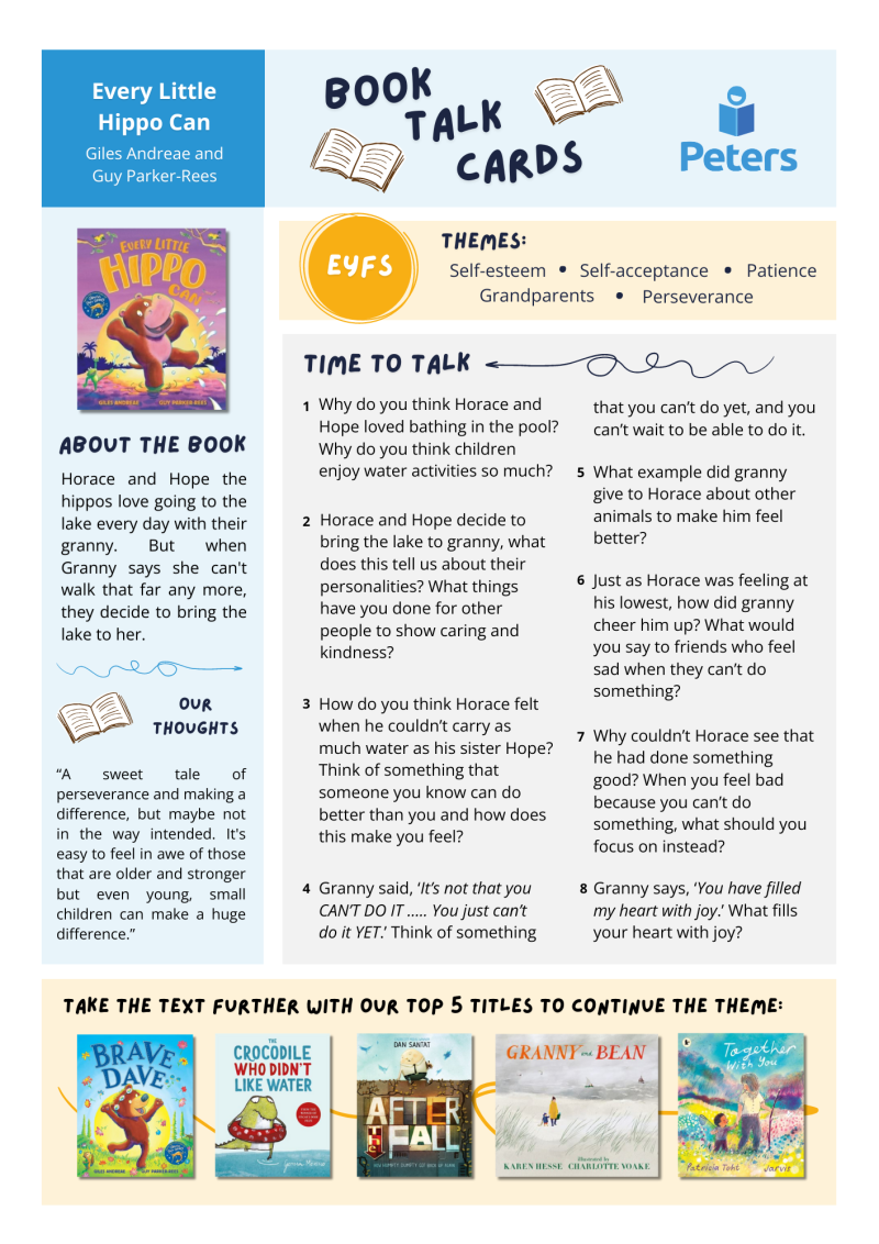 Book Talk Cards | The Reading Framework - Peters
