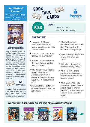 Book Talk Cards | The Reading Framework - Peters