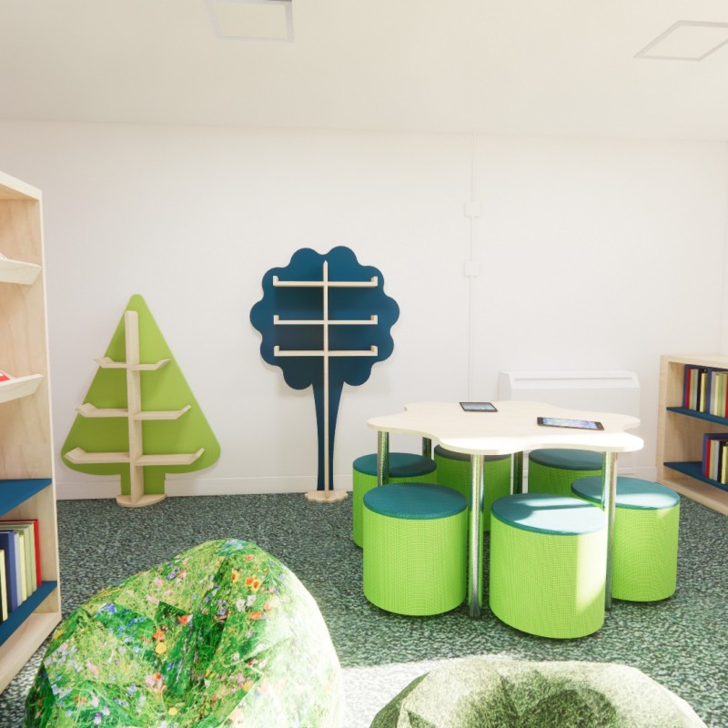 Interior Design For Libraries | Bookcases For Schools & More - Peters