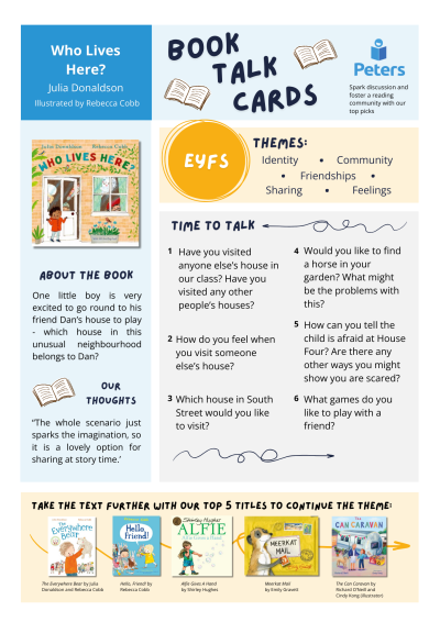 Book Talk Cards | The Reading Framework - Peters