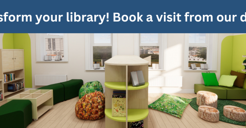 Design Visits | Discover Library Bookshelves For Schools - Peters