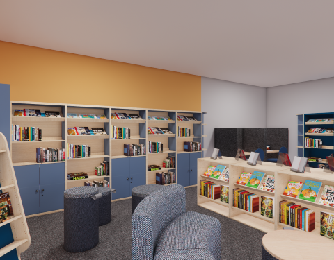 Library Space Design Services | Bespoke Library Furniture - Peters