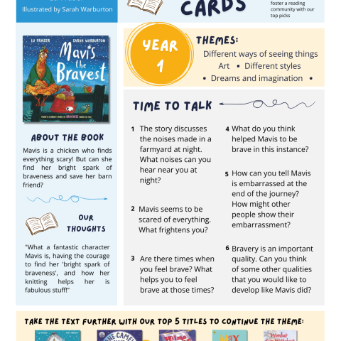 Book Talk Cards | The Reading Framework - Peters