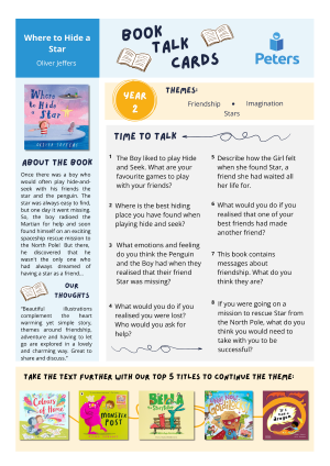 Book Talk Cards | The Reading Framework - Peters