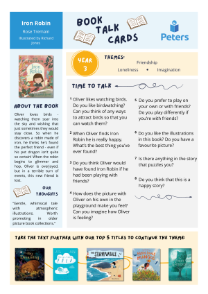 Book Talk Cards | The Reading Framework - Peters