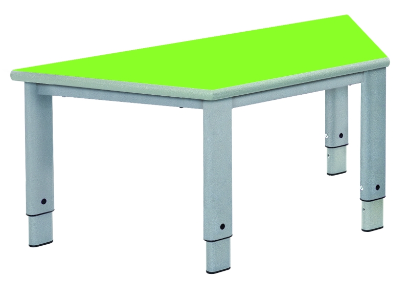 Trapezoidal height adjustable table - Peters